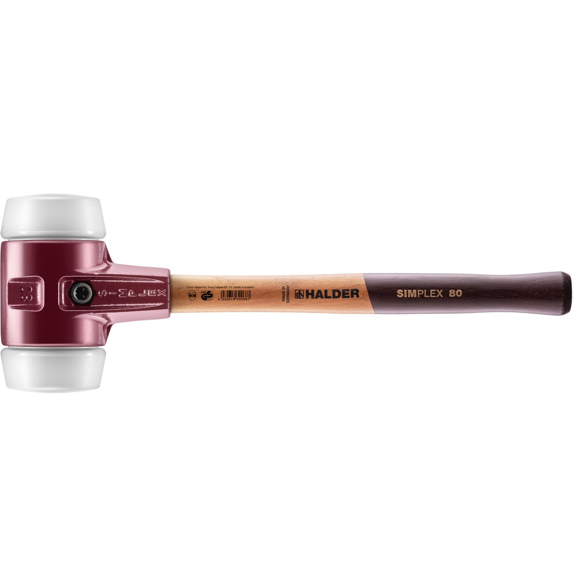 Halder 3007.080 Simplex Mallet with Superplastic Inserts Cast Iron Hou – Haus of Tools