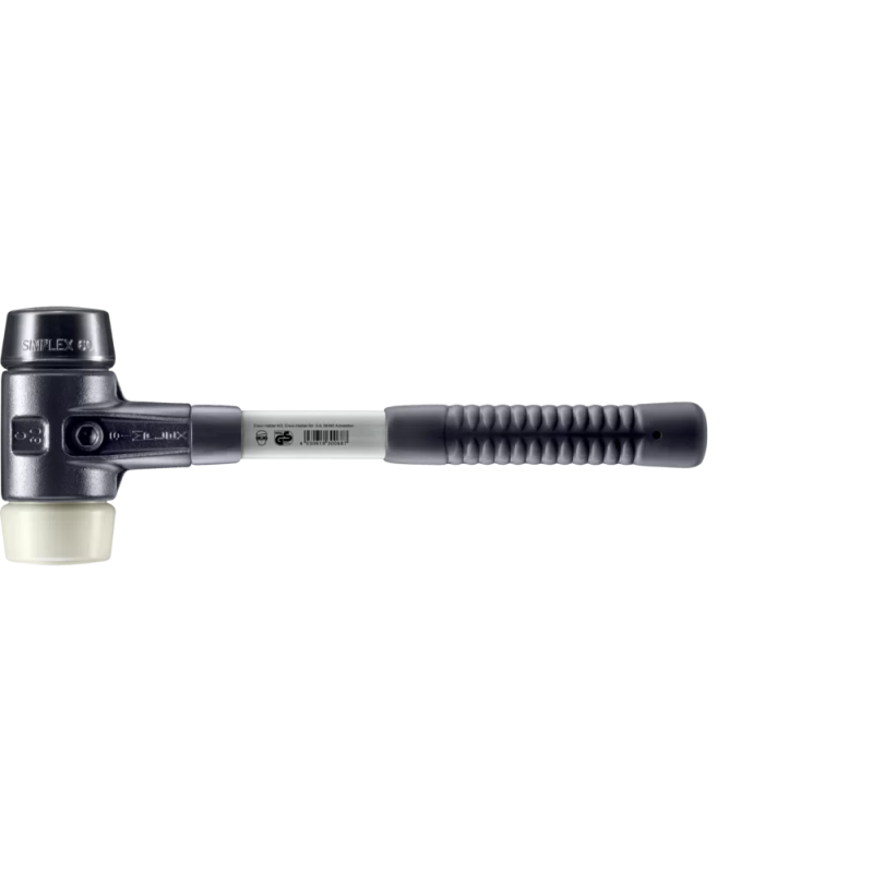 Halder 3728.060 Simplex Mallet with Black Rubber and Nylon Inserts Hea – Haus of Tools