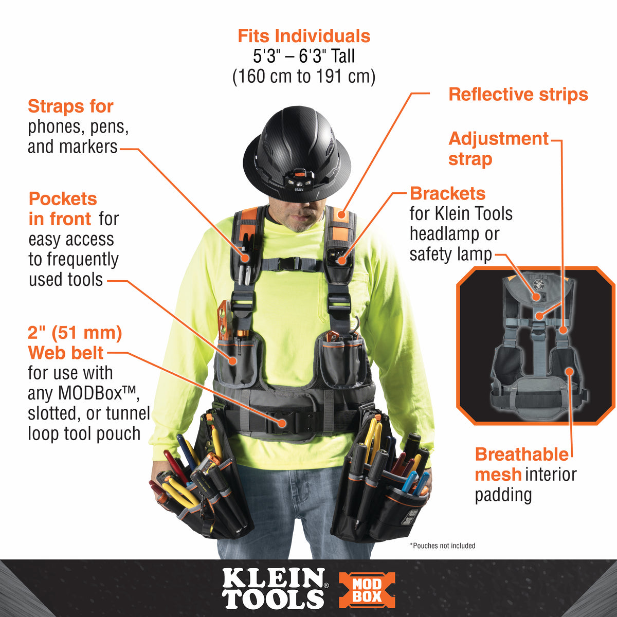 Klein Tools 55828MB MODbox Tool Vest – Haus of Tools