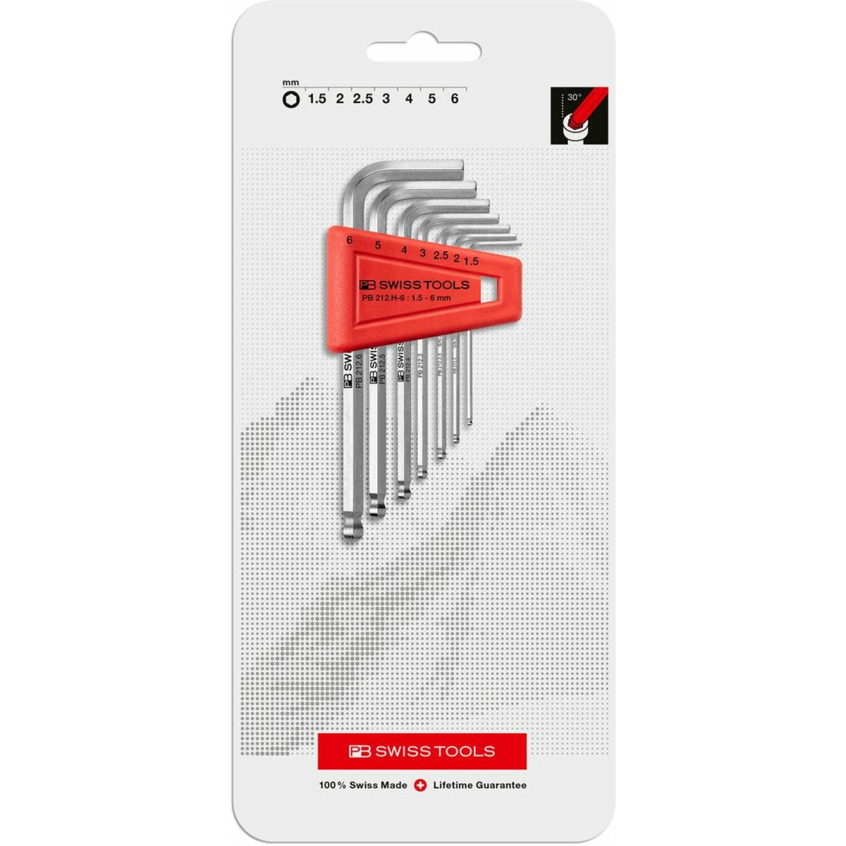 PB Swiss PB 212.H-6 CN Ball Point Hex Key L- Wrench Sets for Hexagon S – Haus of Tools