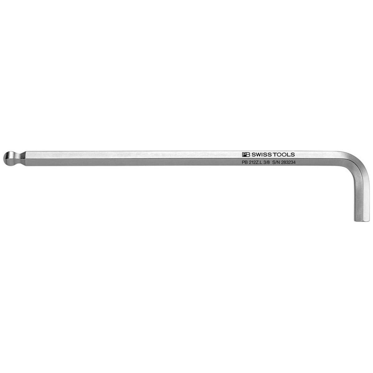 PB Swiss Tools PB 212Z.L 3/8 Ball Point L- Key, Long Hex - 3/8 Inch ... PB Swiss Tools PB 212Z.L 3/8 Ball Point L- Key, Long Hex - 3/8 Inch ...