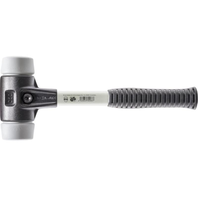 Halder 3703.050 Simplex Mallet with Grey Rubber Inserts, Non-Marring / – Haus of Tools