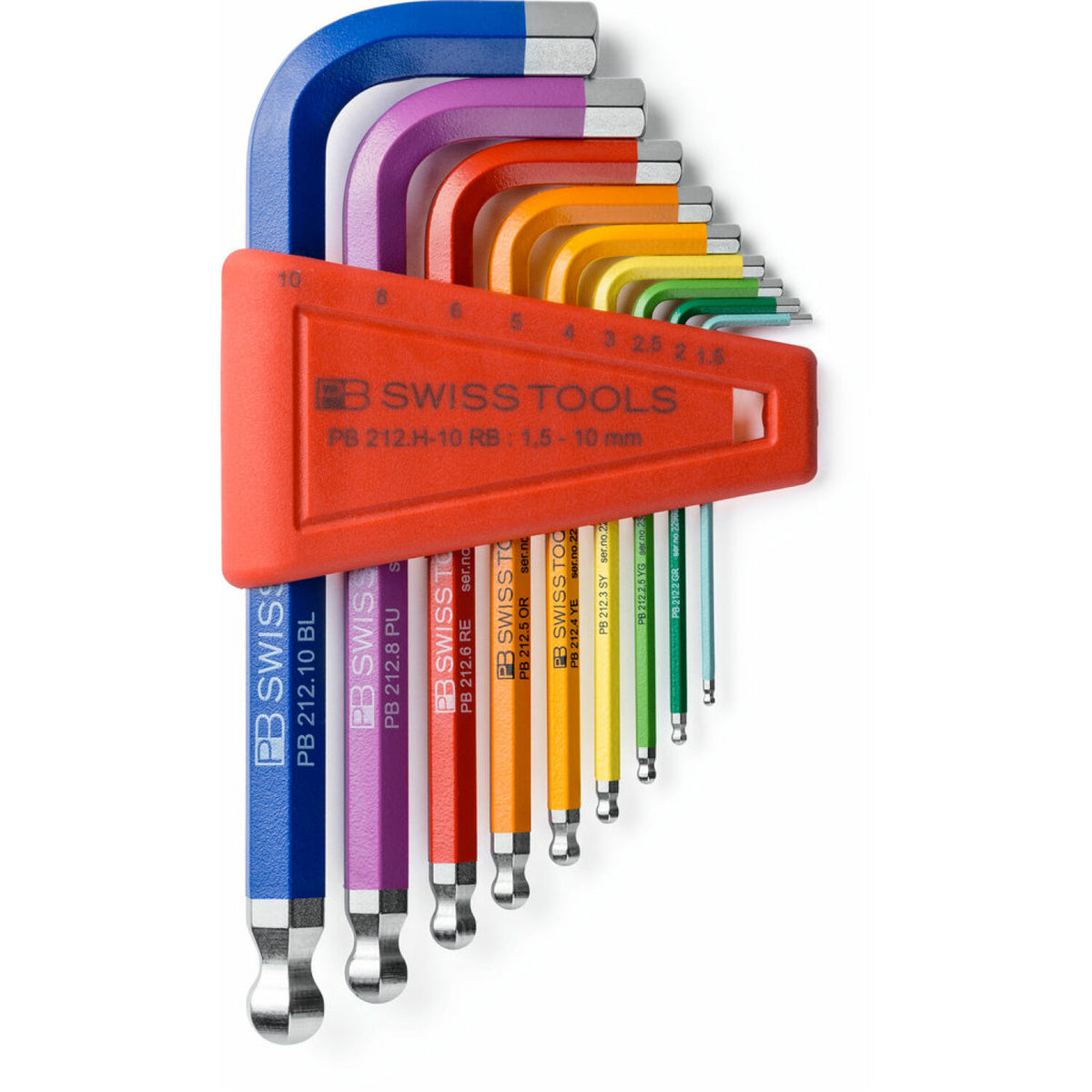 PB Swiss PB 212.H-10 RB Ballend Hex Set, 1.5-10mm – Haus of Tools