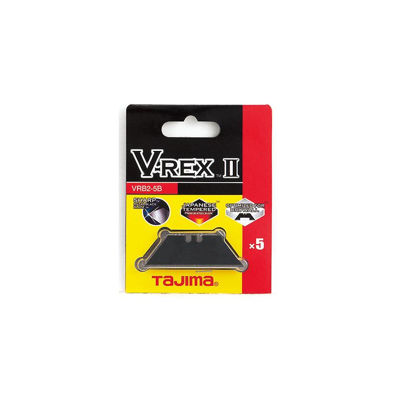 Tajima VRB2-5B V-REX II, premium tempered steel utility knife blades, – Haus of Tools