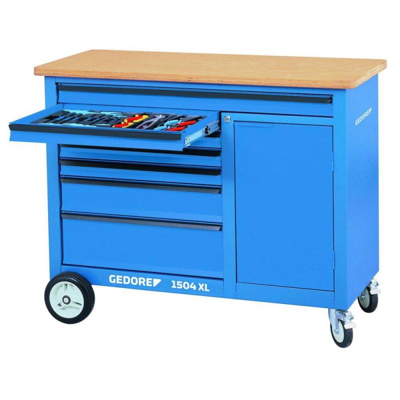 Gedore 1988468 Mobile workbench, 1.25 m wide – Haus of Tools