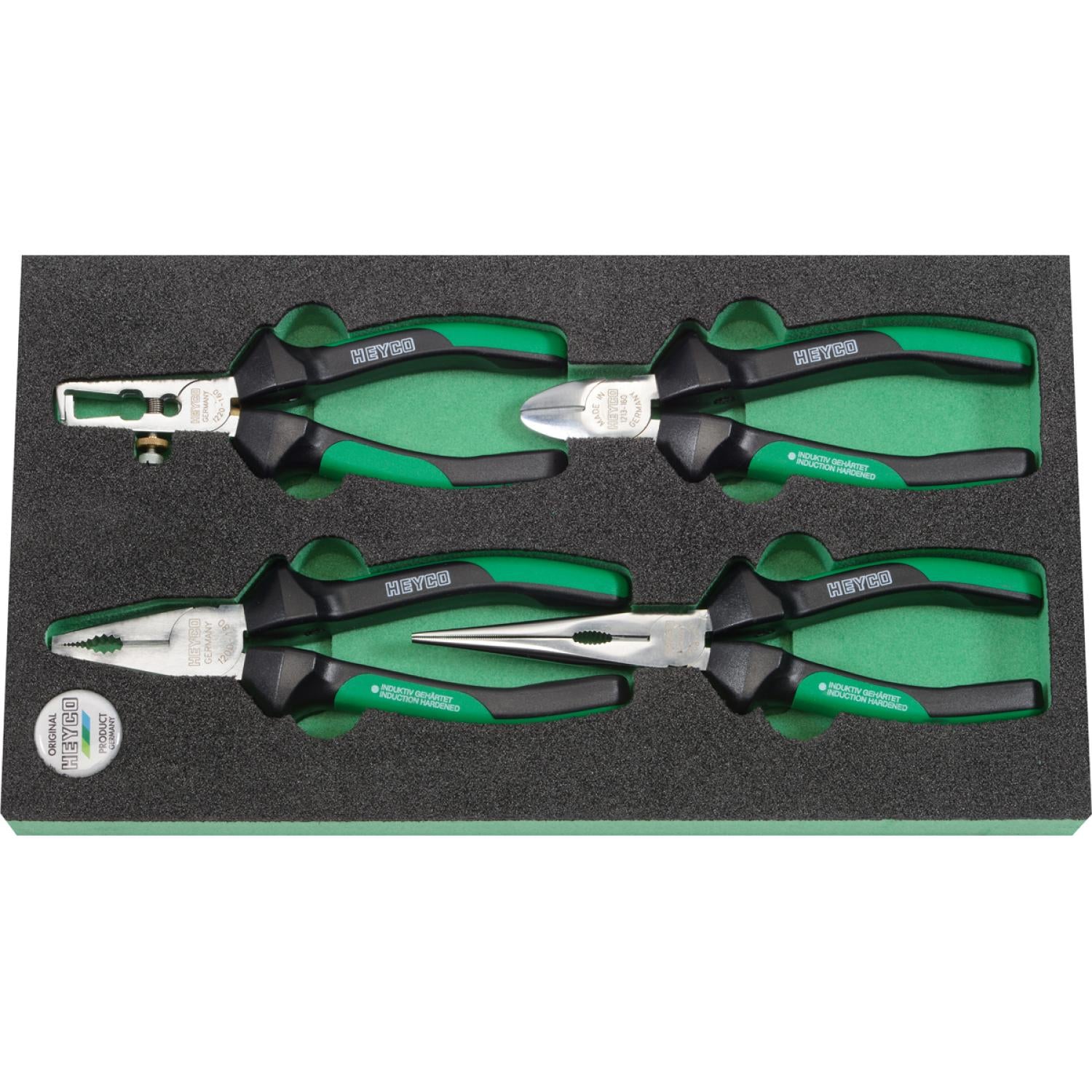 Heyco 00990001086 Set of Pliers, 4 Pcs – Haus of Tools