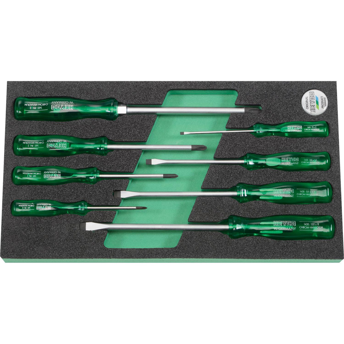 Heyco 00991001080 Screwdriver Sets, 8 Pcs – Haus of Tools