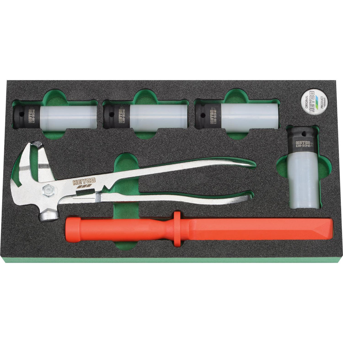 Heyco 00996001000 Wheel Changing Tool Set, 6 Pieces – Haus of Tools