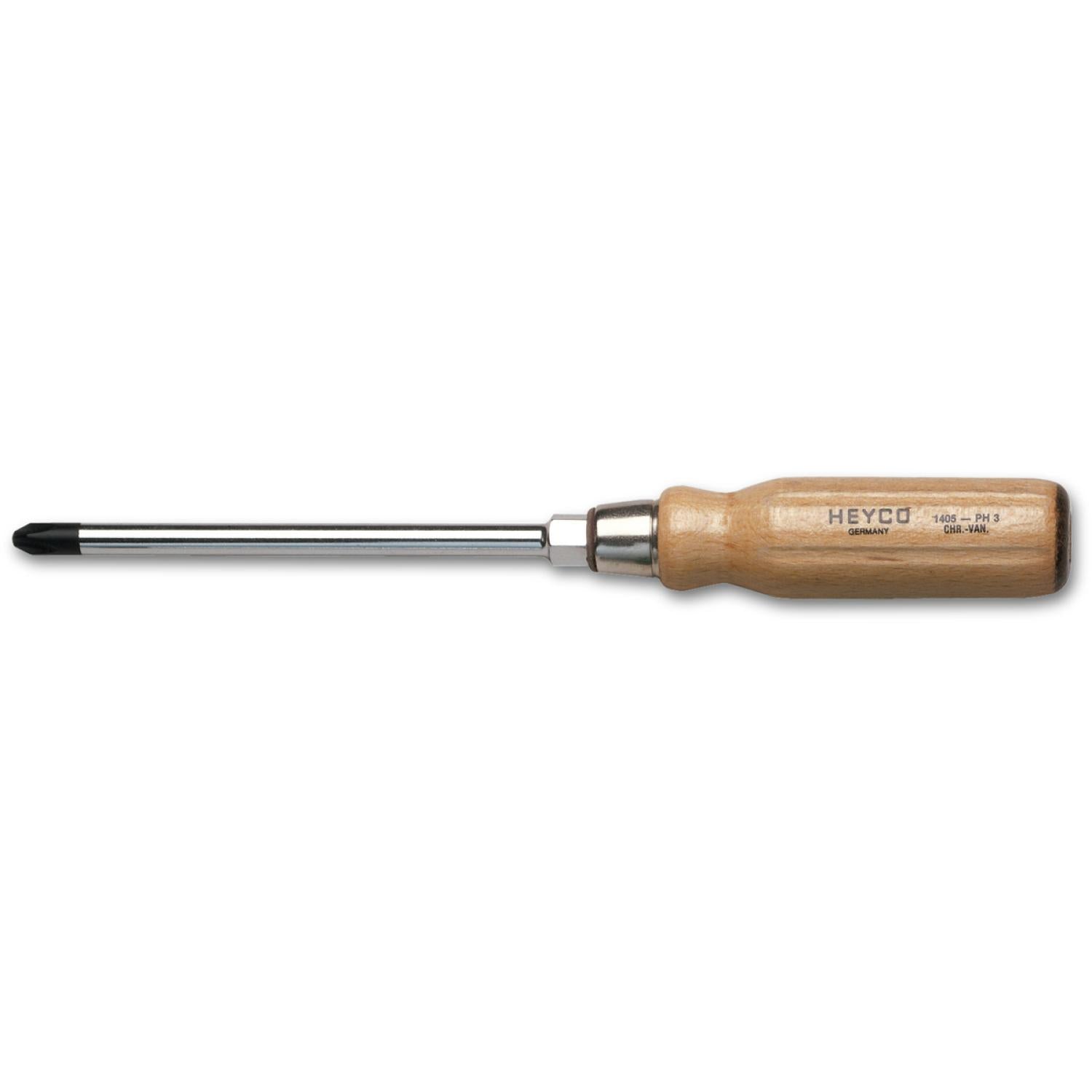 Heyco 01405001080 Phillips Screwdriver with Hardwood Handle, PH1 – Haus ...