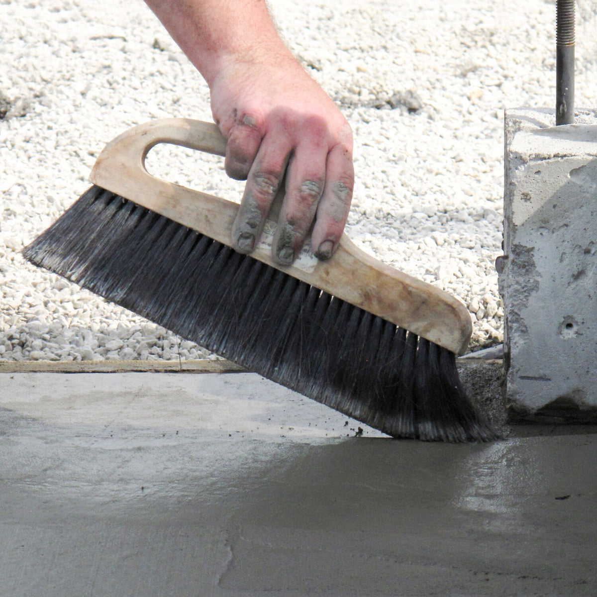 Kraft Tool CC269 12" Hand Concrete Finish Brush – Haus of Tools