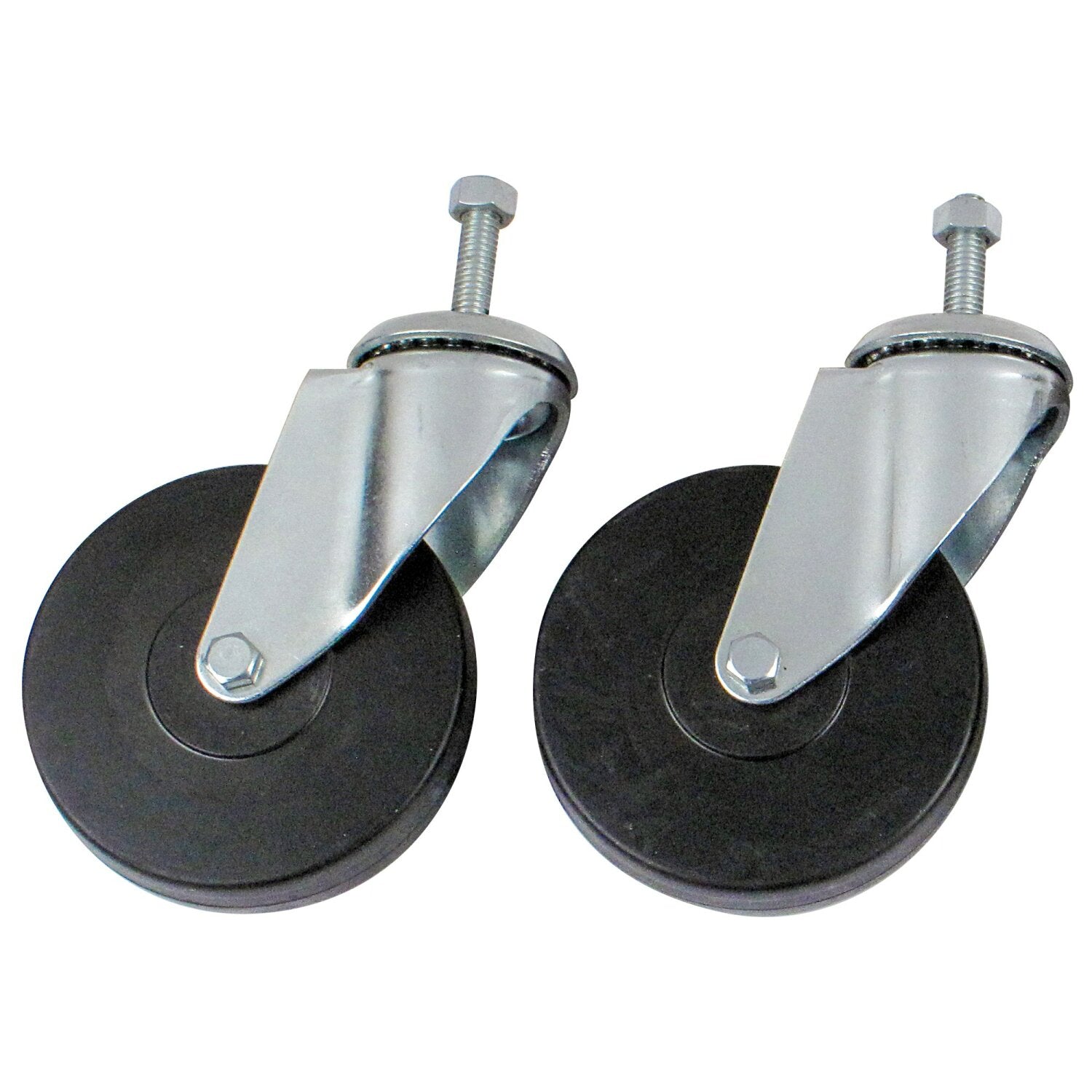 Kraft Tool GG599-03 (2) 4" Non-Locking Casters for The Big Tipper Barr ...
