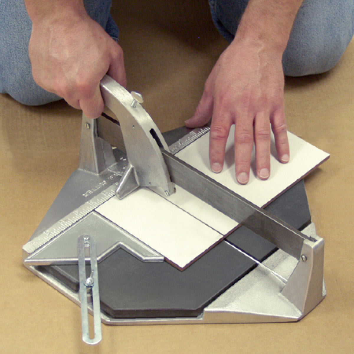 Superior Tile Cutter ST004 Medium Tile Cutter 12" x 12" with #400 Carb ...
