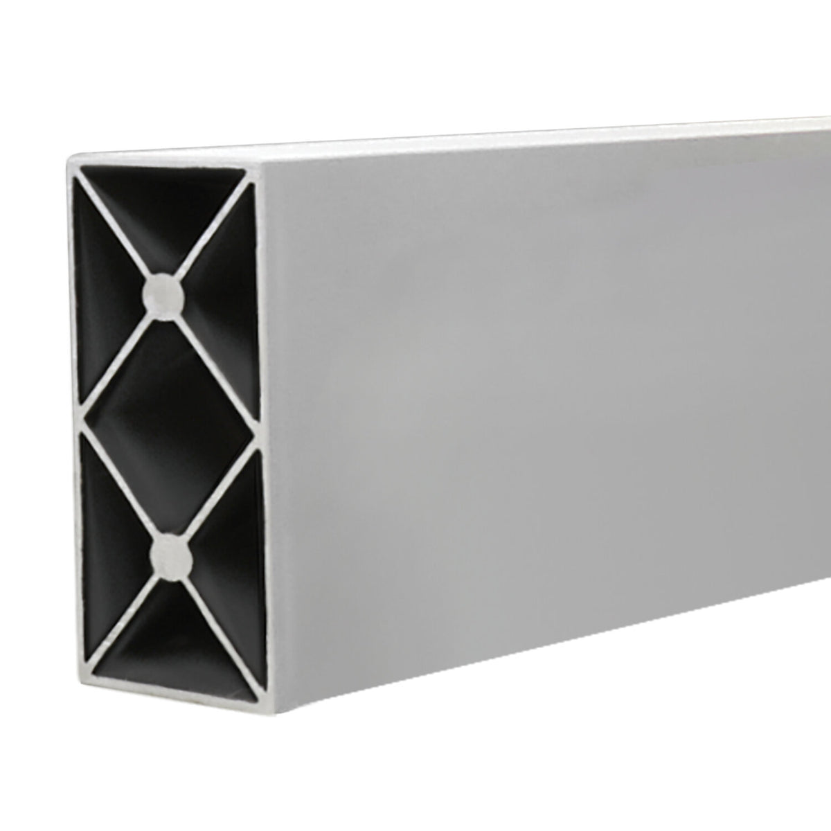 Gator Tools GF11224 8' x 2" x 4" Diamond XX GatorLoy Aluminum Screed ...