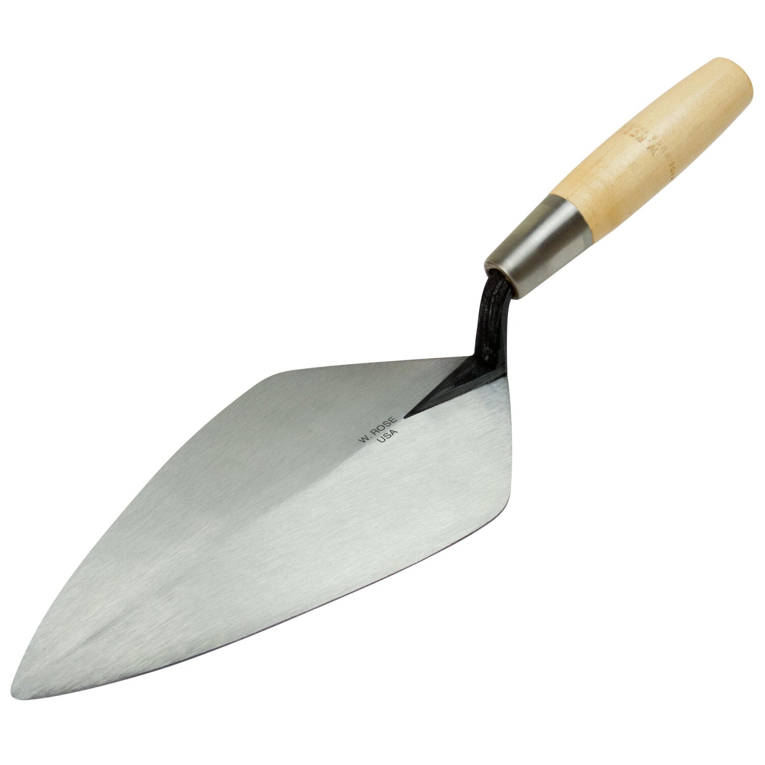 W. Rose RO112-12-PK2 12" Wide London Brick Trowel with 6" Wood Handle ...