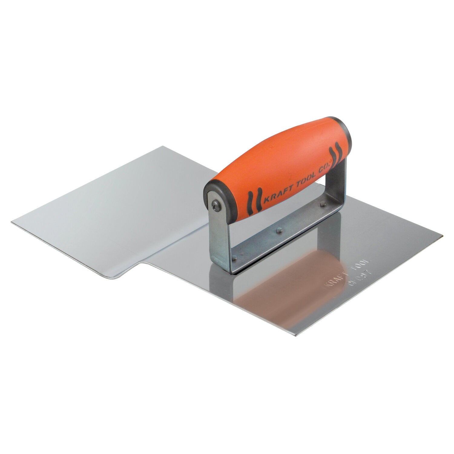 Kraft Tool CF097PF Stainless Steel Driveway Approach Tool 9" x 6" 3/4 ...