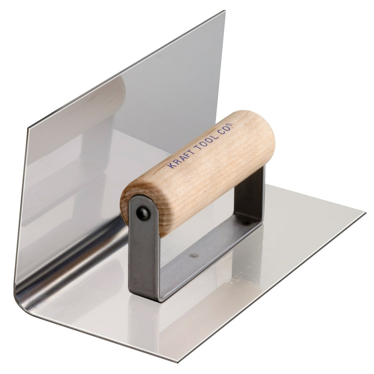 Kraft Tool CF177 8" x 4" 1/2"R Inside Step Tool with Batter with Wood ...