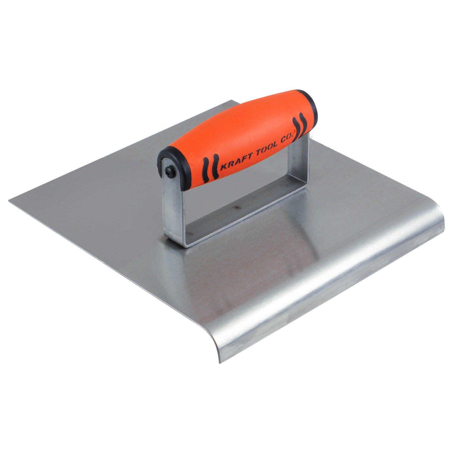 Kraft Tool CF035PF 8" x 8" 1/2"R 3/4"L Stainless Steel Edger with ProF ...