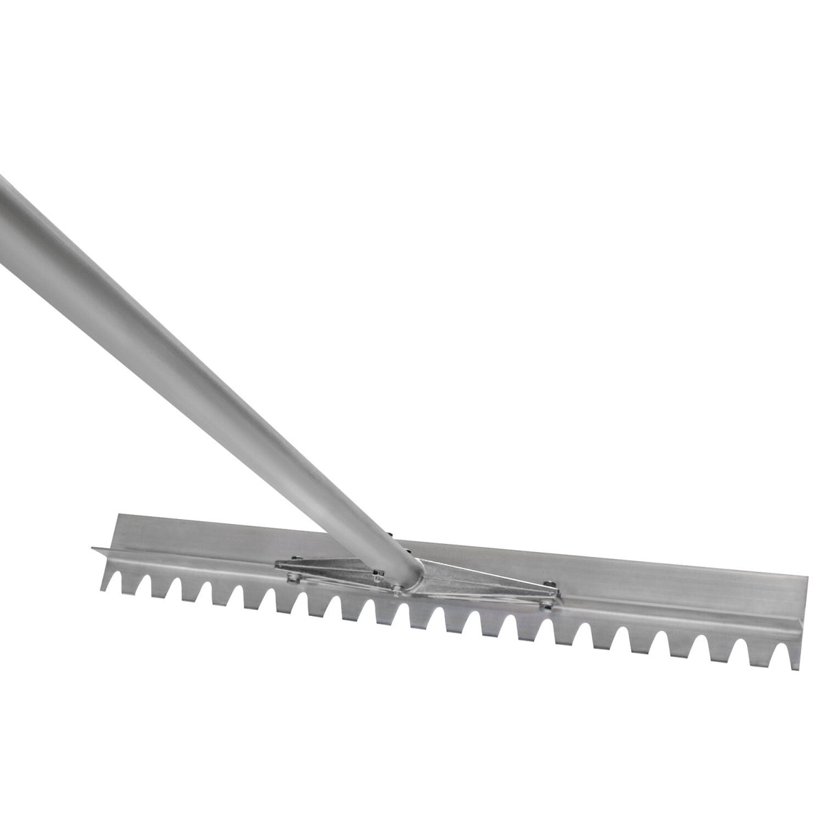 Kraft Tool GG824F 24" Flat Teeth Magnesium Asphalt Lute with 7' Handle ...