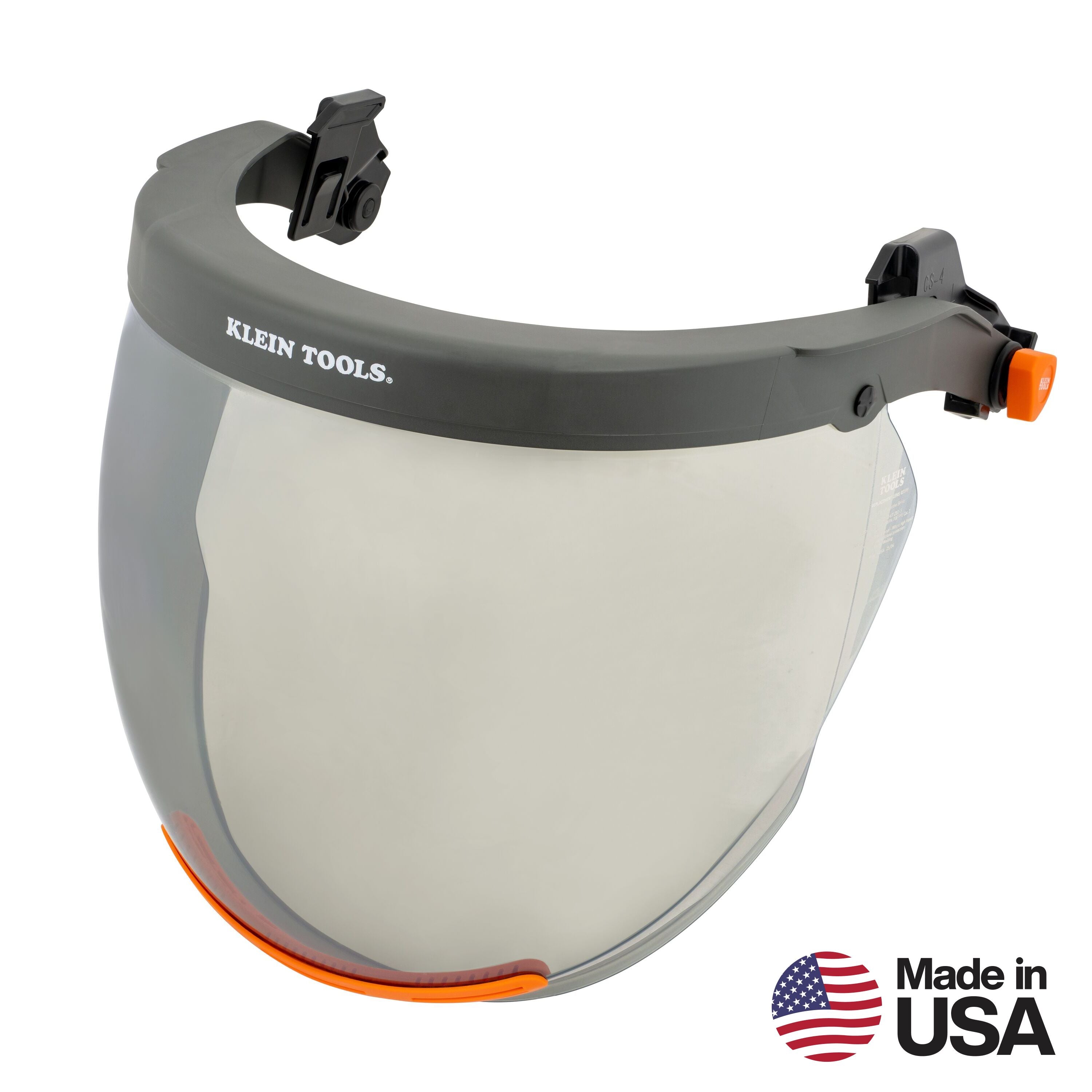 Klein Tools 03601 Arc Flash Face Shield, Cap-Style / Safety Helmet ...