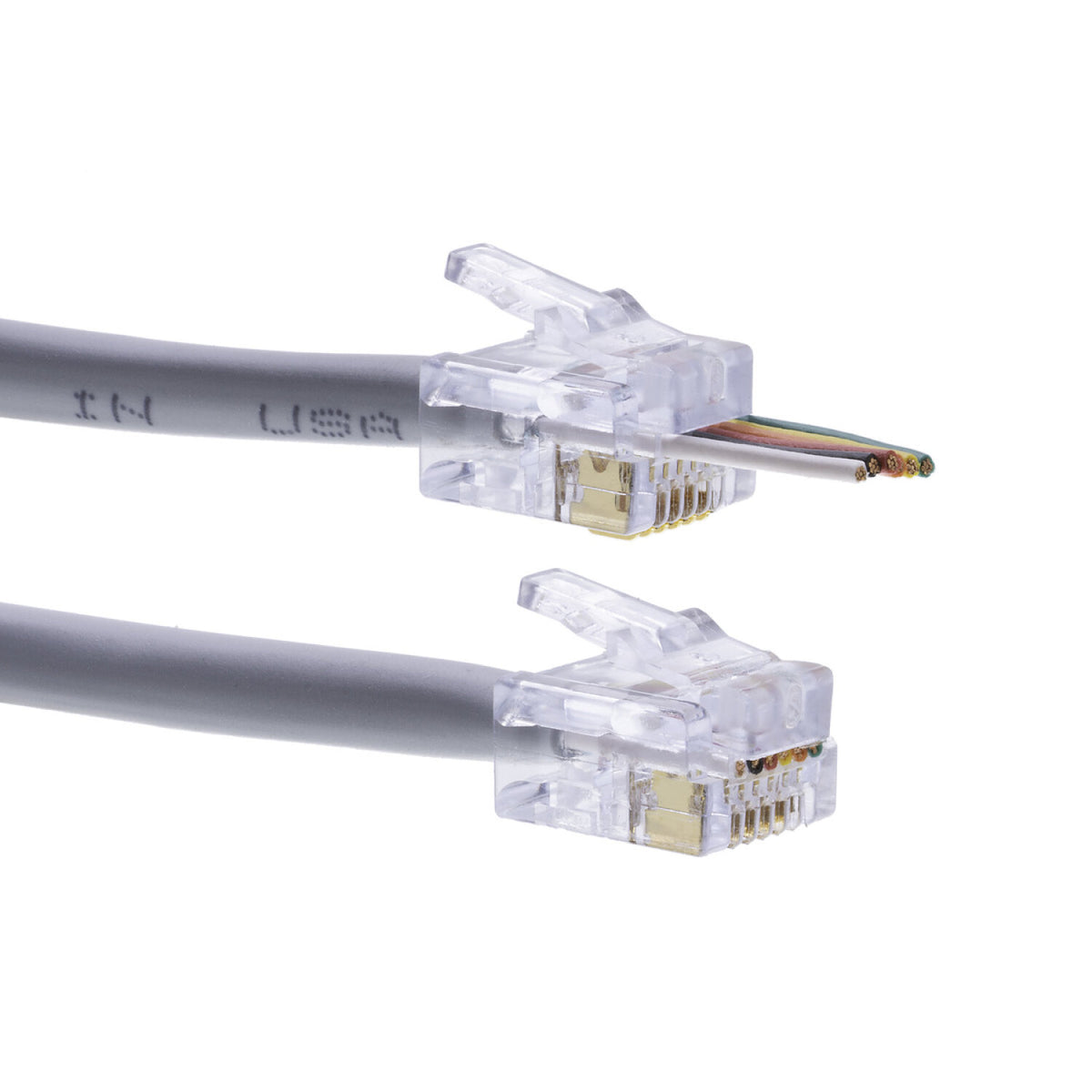 Platinum Tools 100026B EZ-RJ12/11 Pass-Through RJ12/RJ11 Connectors ...