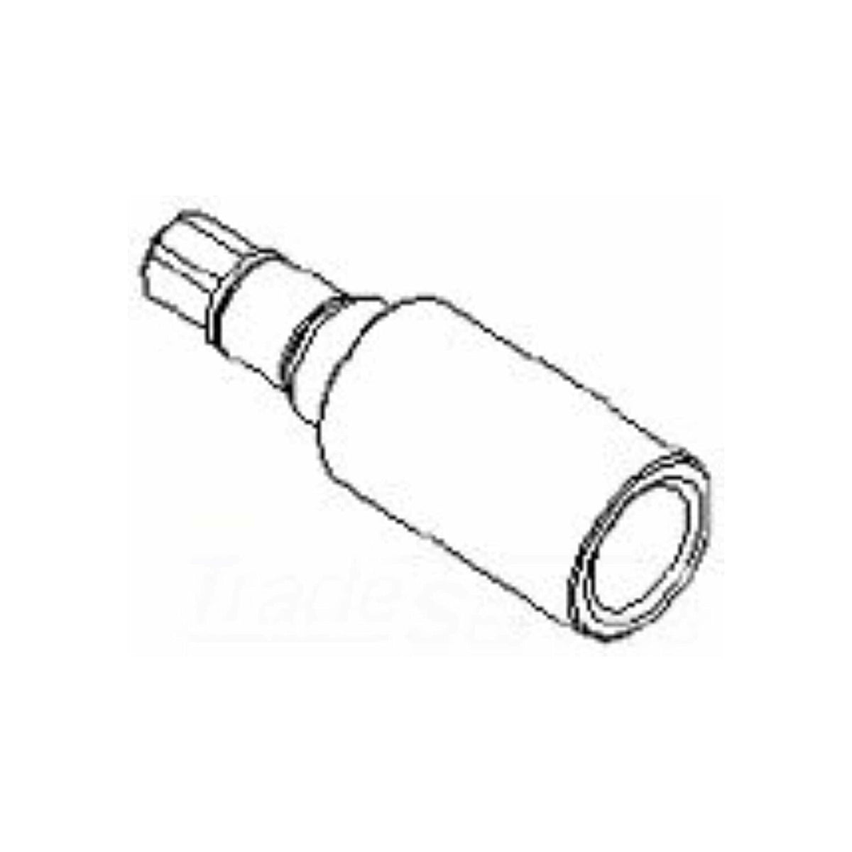 Ridgid 11073 Replacement Drive Shaft for 920 Roll Grooving Machine ...