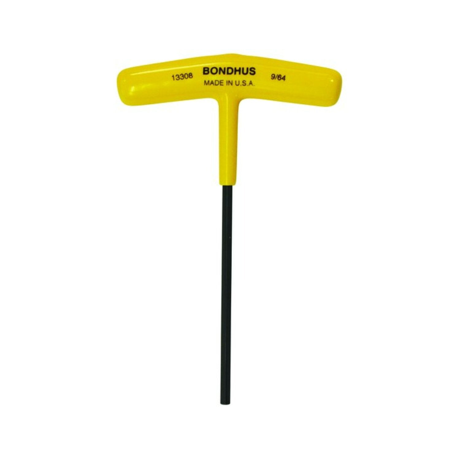 Bondhus 13308 9/64 x 4.9 Inch Hex Tip Graduated Length T-Handle with P ...