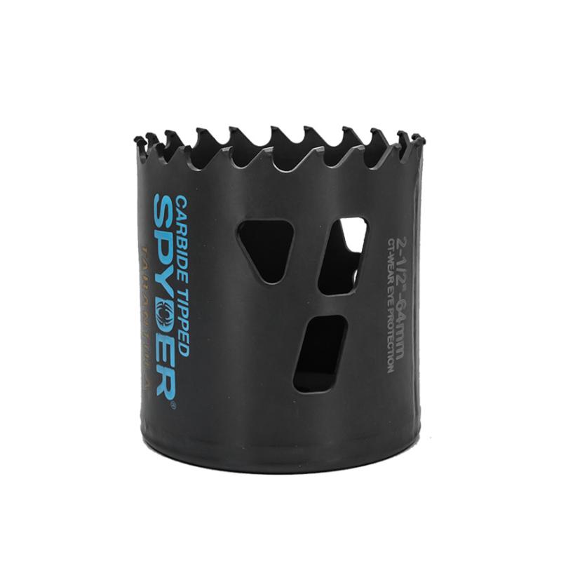 Spyder 600909CF Tarantula Carbide-tipped Non-arbored Hole Saw 2-1/2-in ...