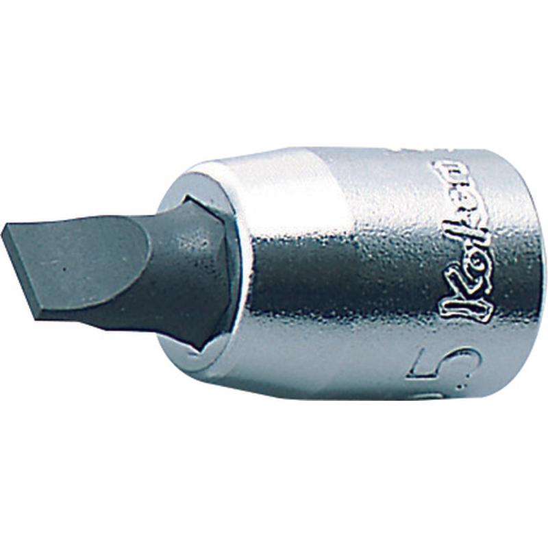 Ko-Ken 2005.25-9 1/4 Sq. Dr. Bit Socket Slotted 1.6X8 Length 25mm ...