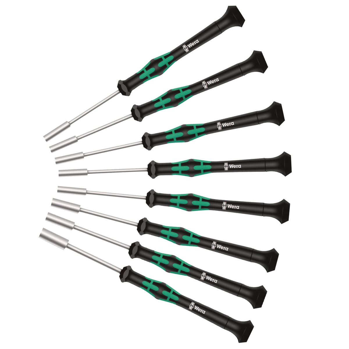 Wera 05345278001 Kraftform Micro Metric Precision Nut Driver Set – Haus ...