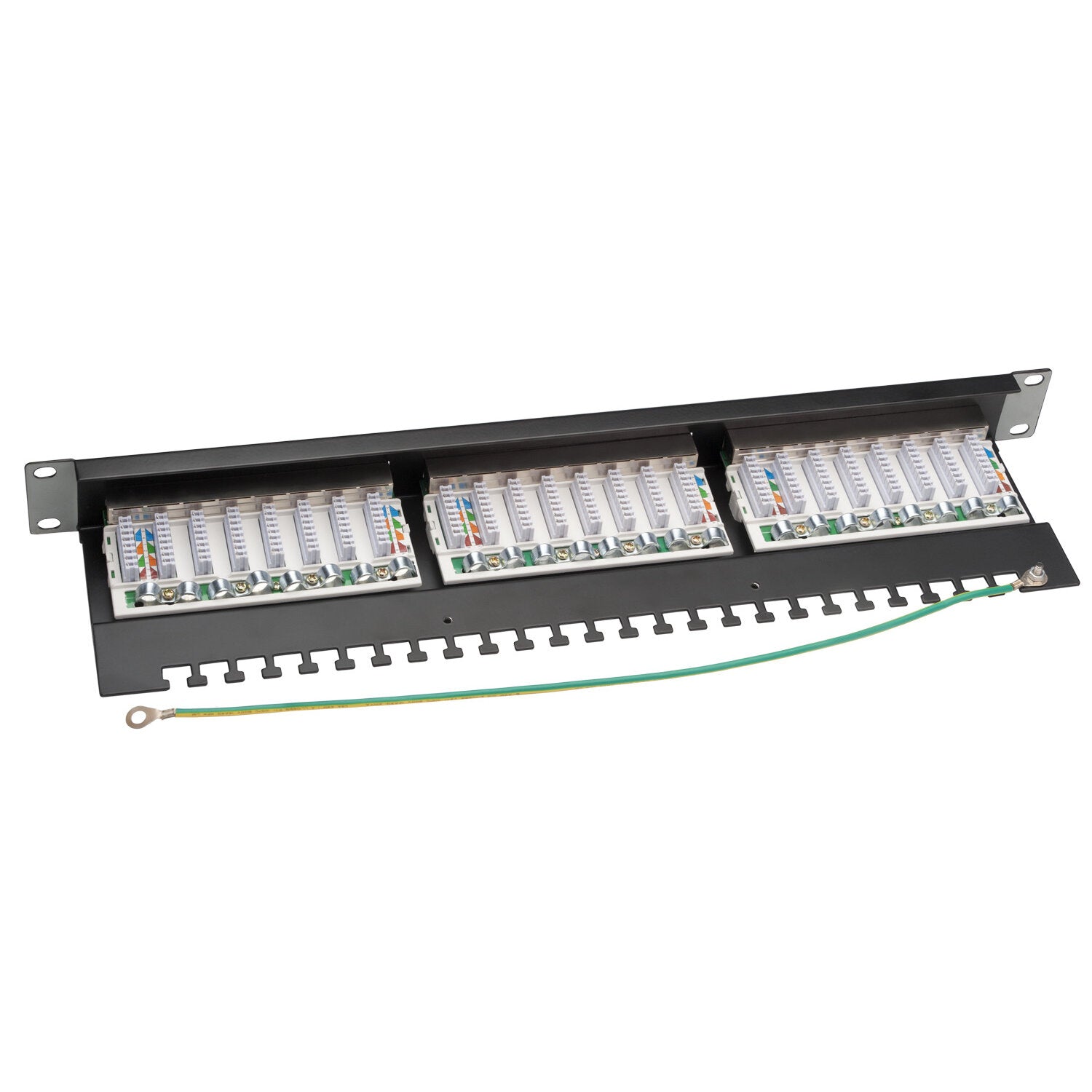Platinum Tools 668-24C6S Patch Panel 24 Port C6 S 110 – Haus of Tools