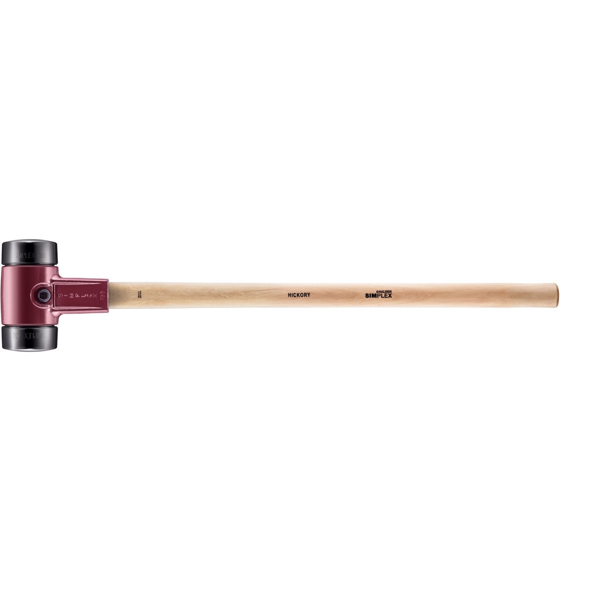 Halder 3002.100 Simplex Sledgehammer with Black Rubber Inserts, Cast I ...