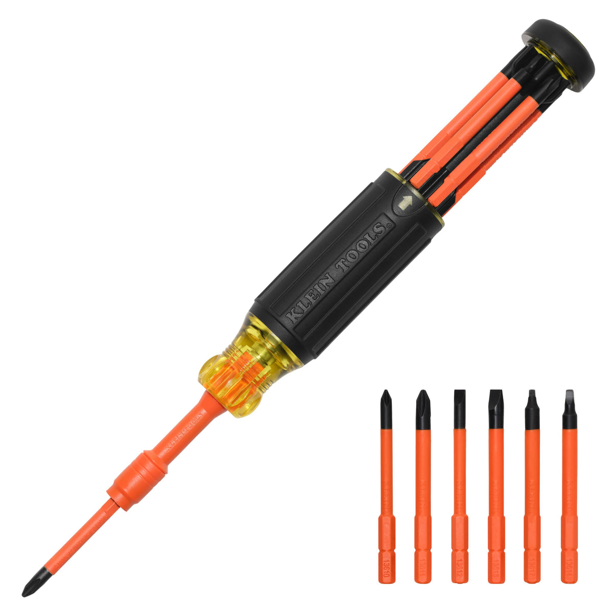 Klein Tools 32306INS 6-in-1 Insulated Auto-Lock Screwdriver – Haus of Tools