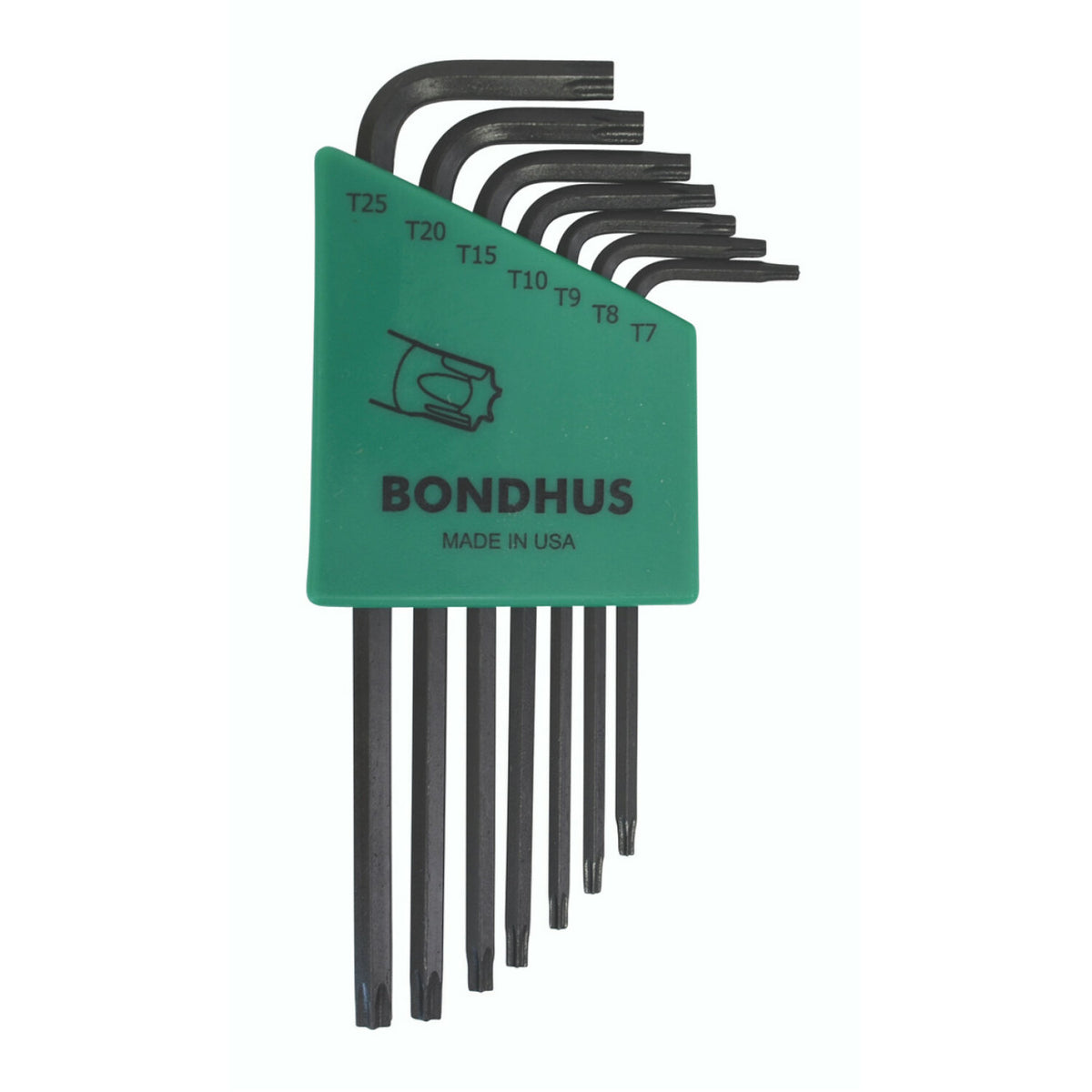 Bondhus 32431 Set 7 Tamper Resistant Torx L-Wrenches TR7 - TR25 – Haus ...