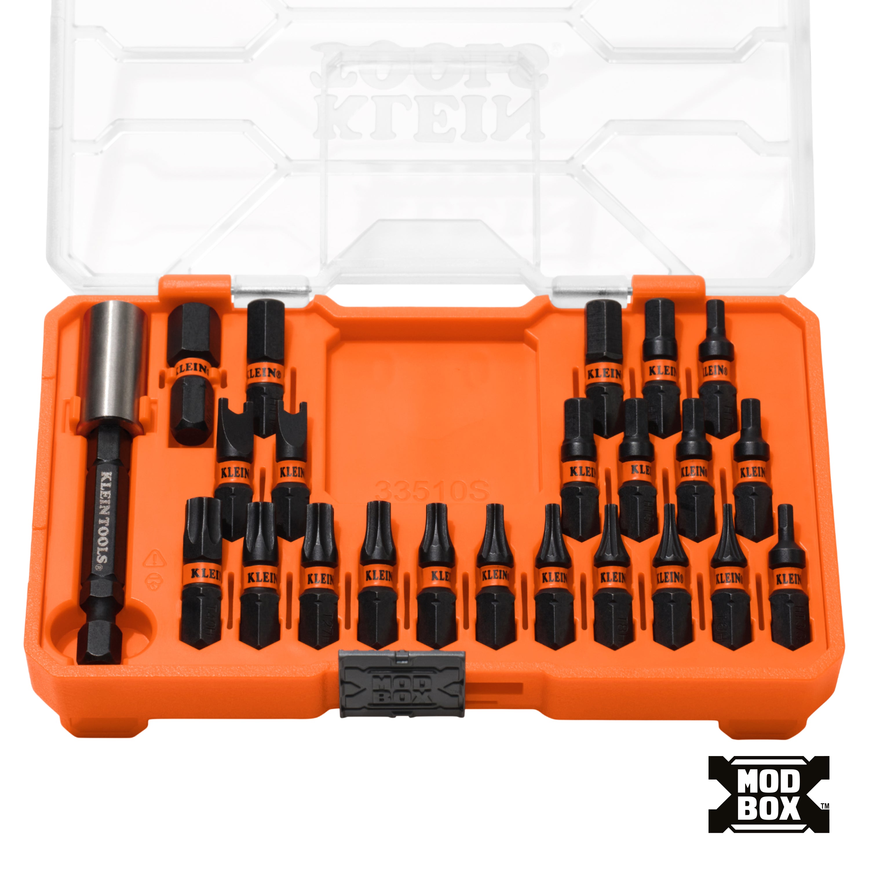 Klein Tools 33510S Slim ProFlex Impact-Rated Security Bit Set, 23 Pc ...