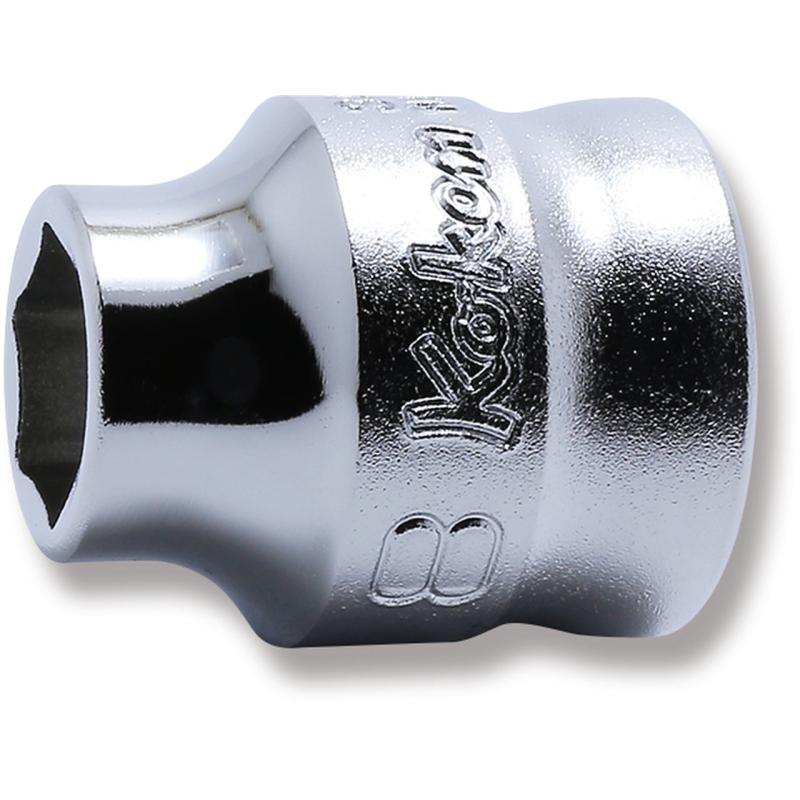 Ko-Ken 3400MZ-8 3/8 Sq. Dr. Socket 8mm 6 point Length 20mm Z-series ...