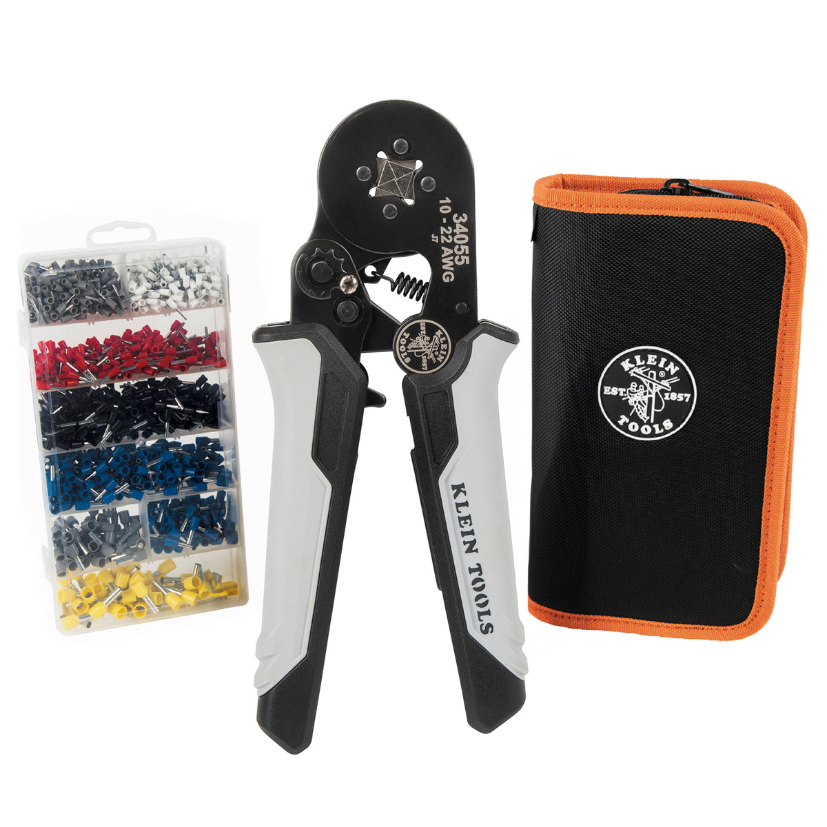 Klein Tools 34060 Ratcheting Ferrule Square Crimper Set – Haus of Tools