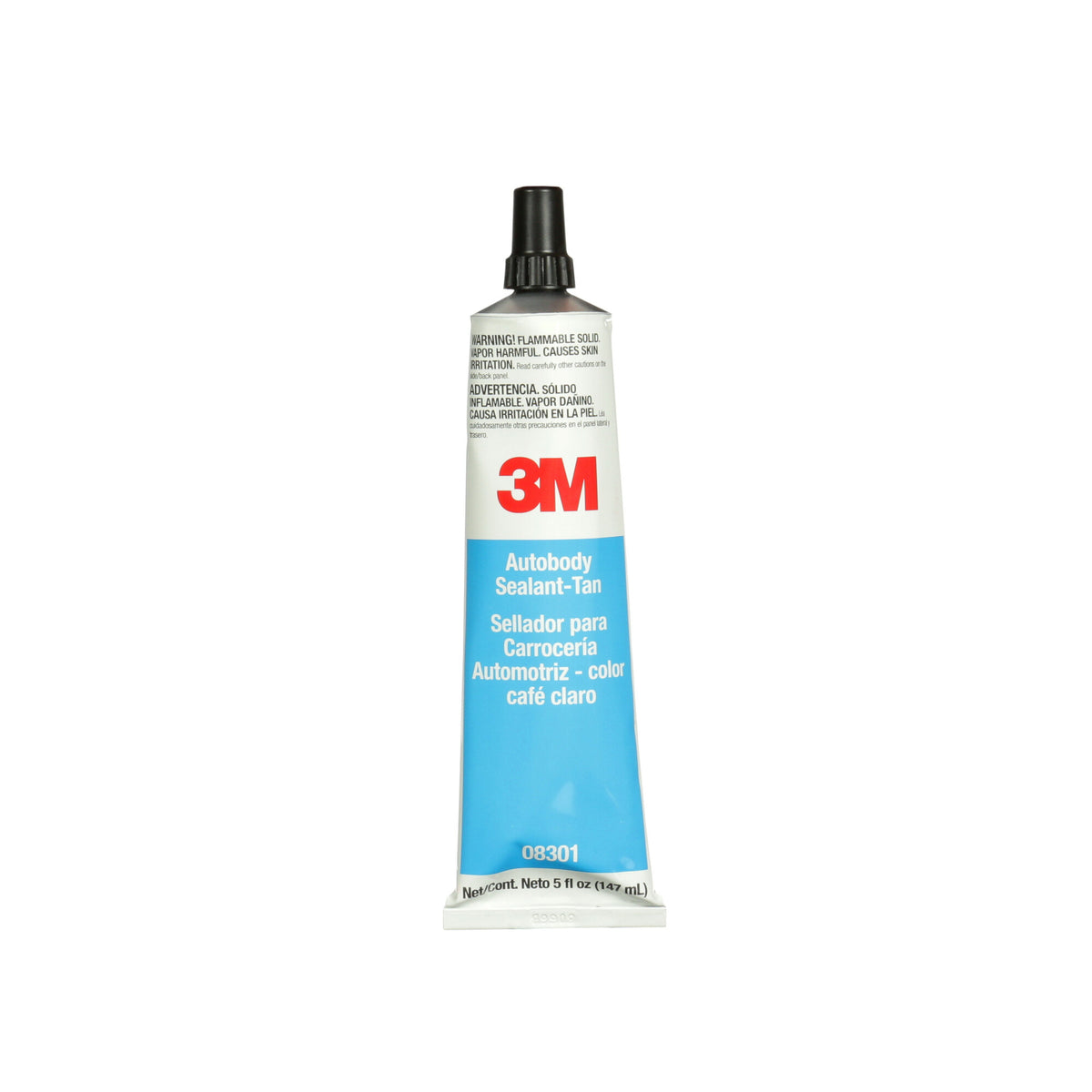 3M Ultrapro Autobody Sealant, 08300, Tan, 1/10 gal Cartidge, 12 percas ...