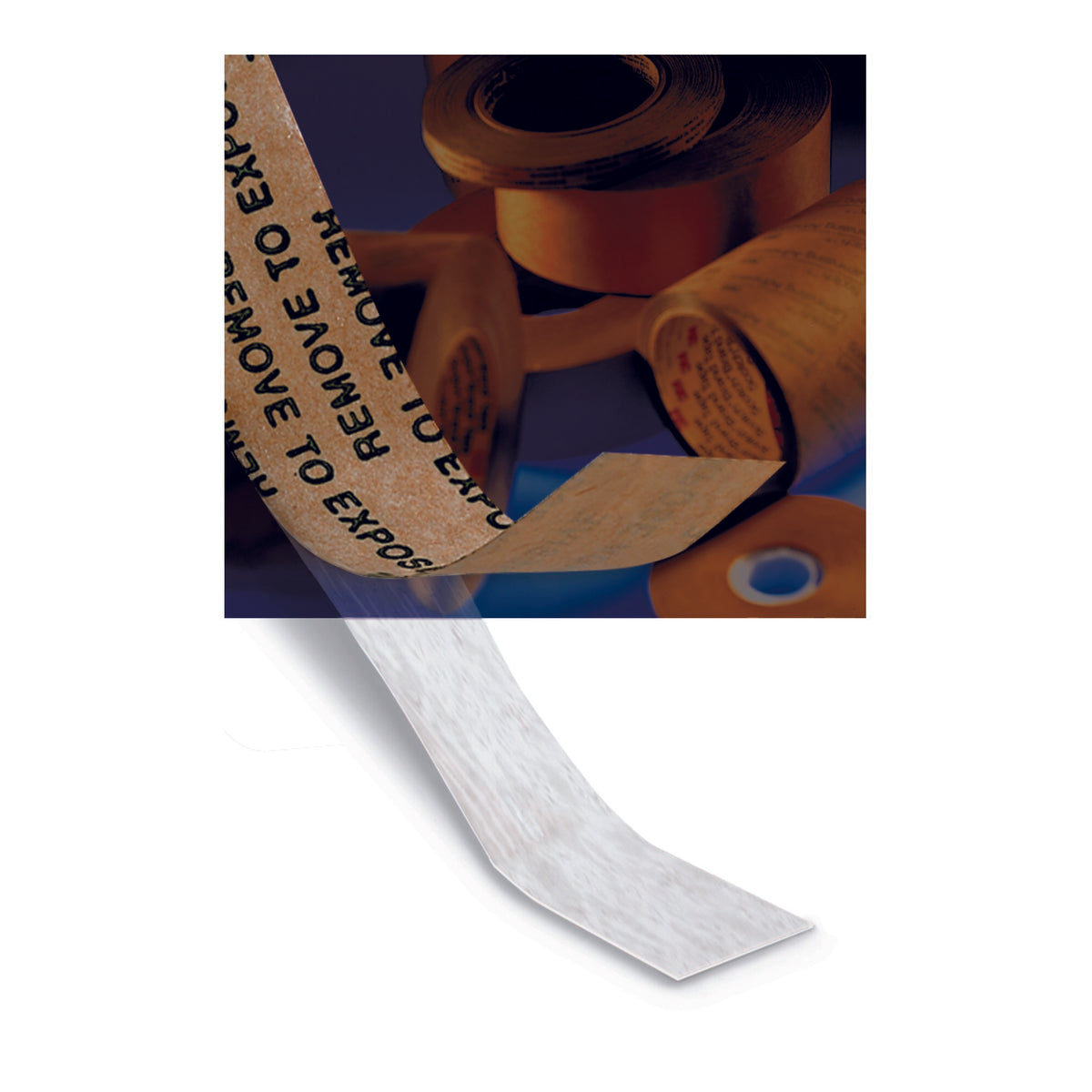 3M Adhesive Transfer Tape 9458, Clear, 48 in x 60 yd, 1 mil, 1 roll pe ...