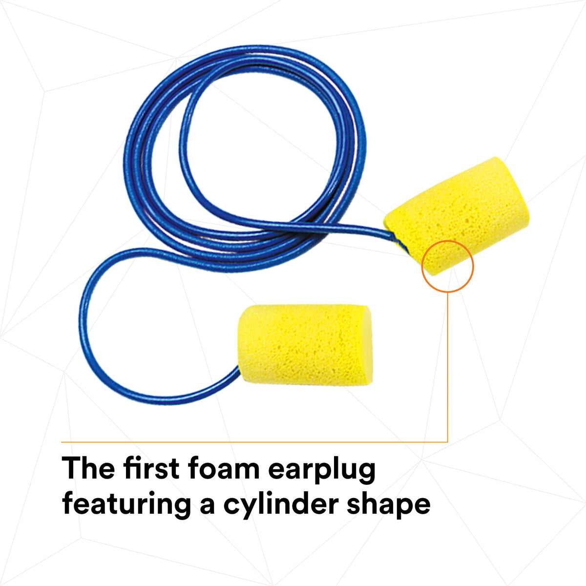 3M E-A-R Classic Earplugs 311-1101, Corded, Poly Bag – Haus of Tools