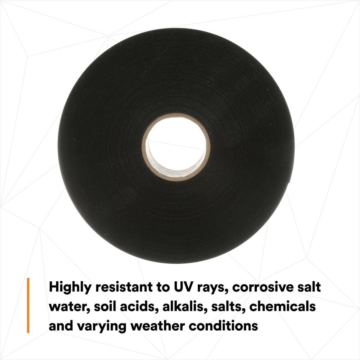 3M Scotchrap Vinyl Corrosion Protection Tape 51, 2 in x 100 ft,Unprint ...