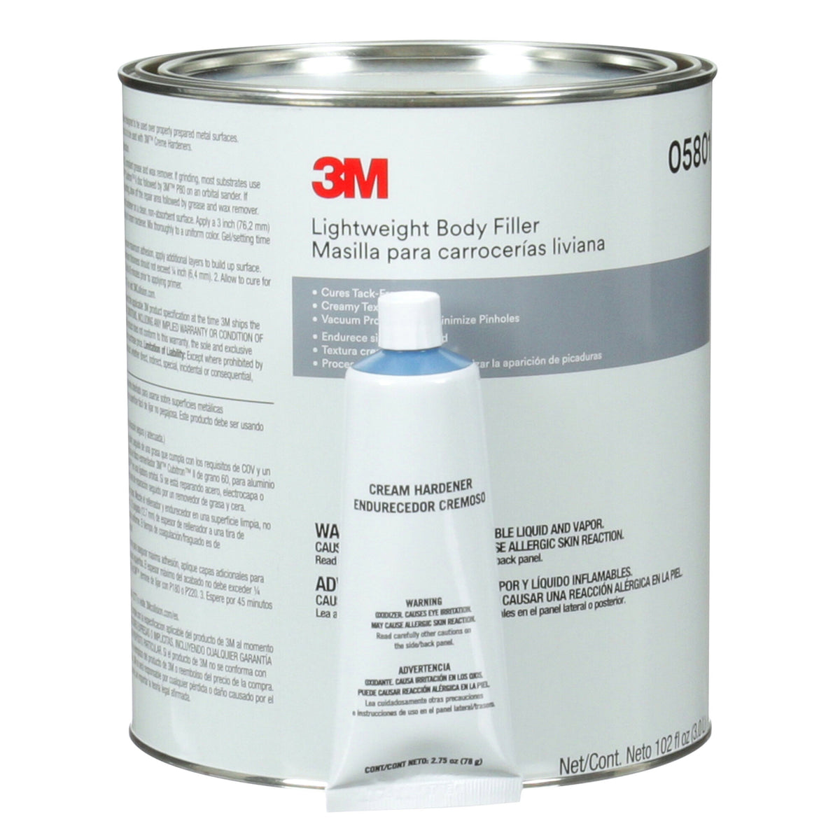 3M Lightweight Body Filler, 05801, 1 gal – Haus of Tools