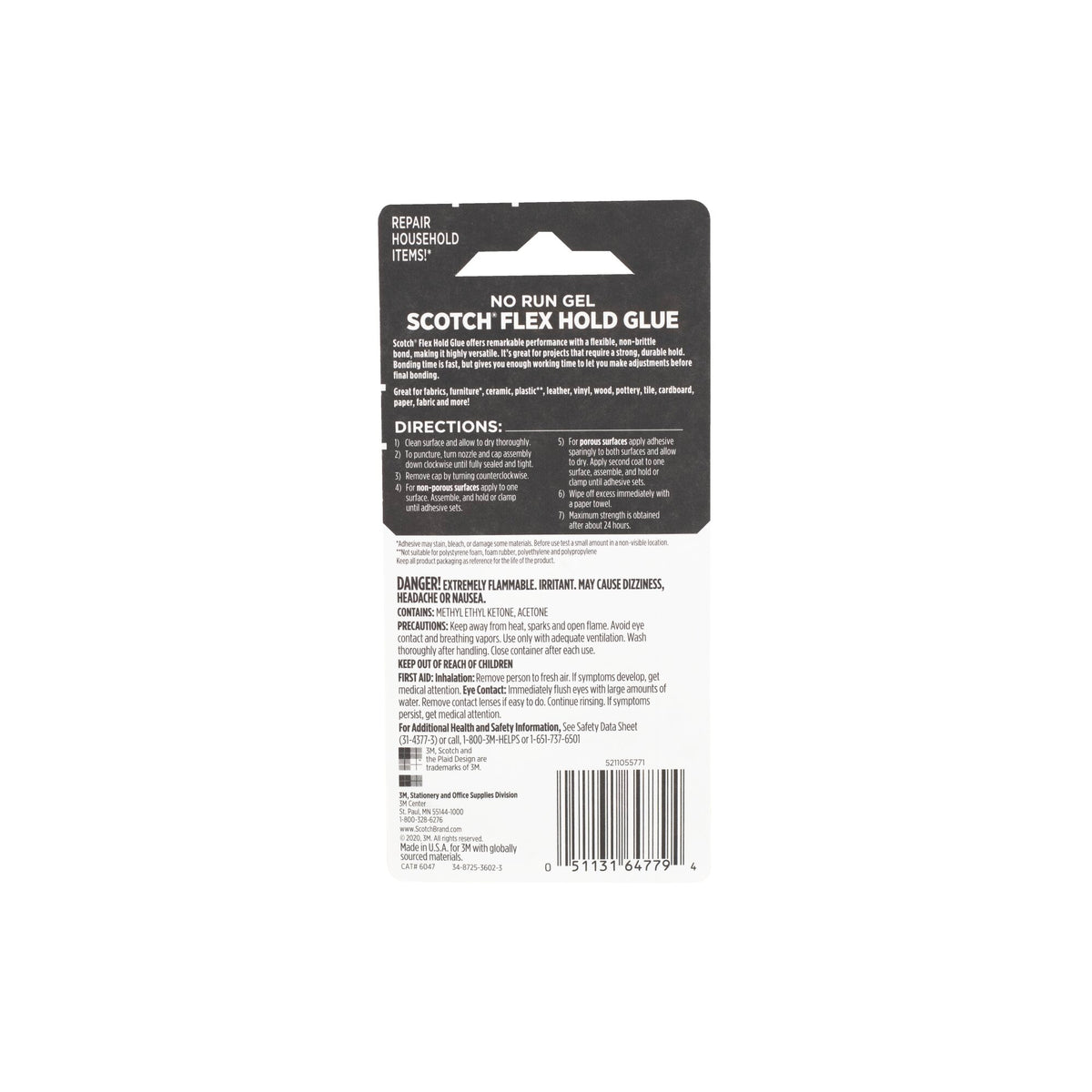 Scotch® Maximum Strength Adhesive 6047, 1 fl oz (29,5 mL) – Haus of Tools