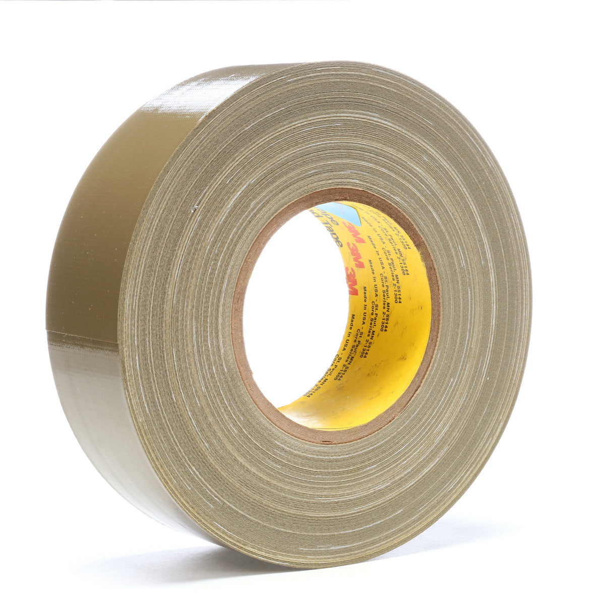 Scotch® Polyethylene Coated Cloth Tape 390, Olive, 48 mm x 54.8 m, 11 ...