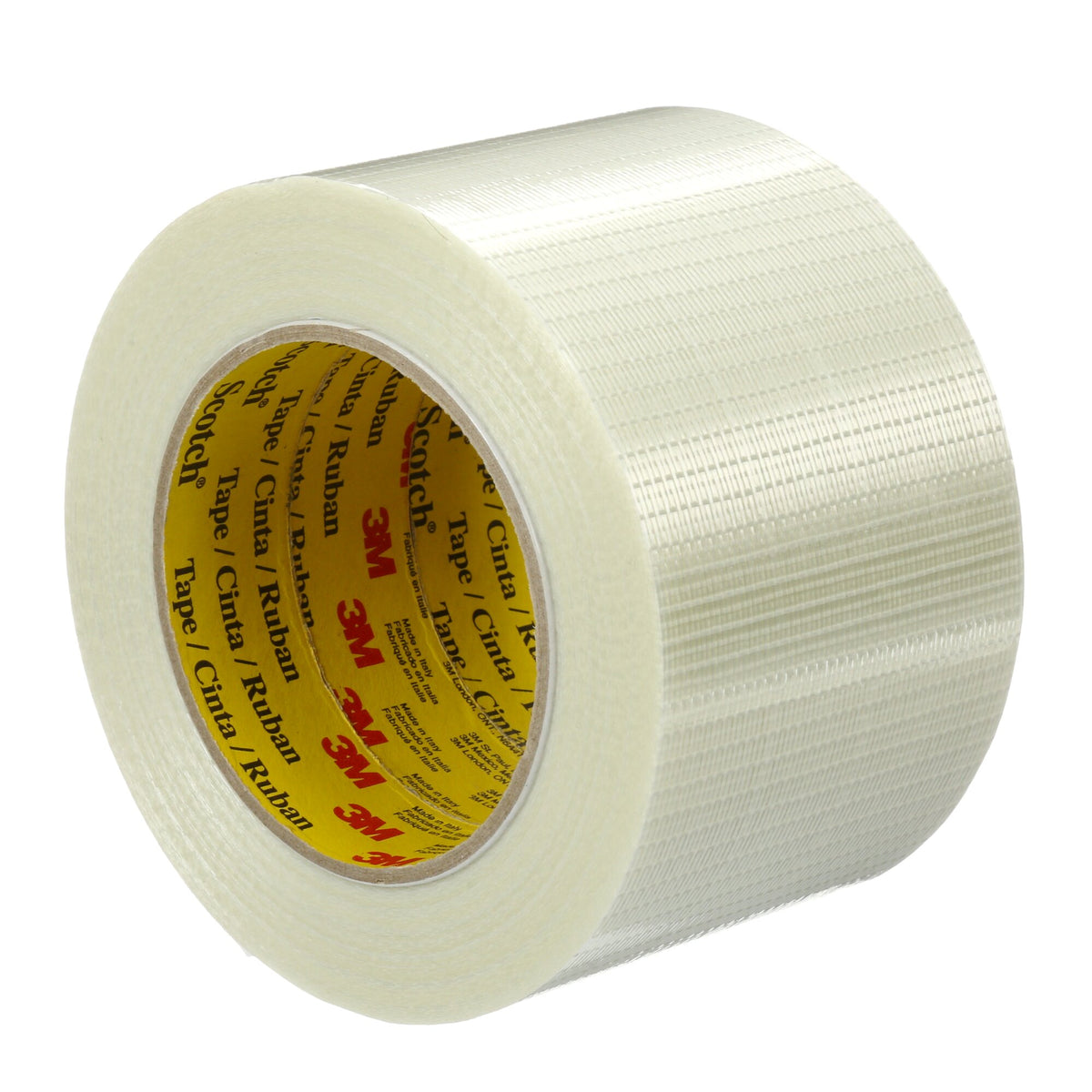 Scotch® Bi-Directional Filament Tape 8959, Clear, 75 mm x 50 m, 5.7 mi ...
