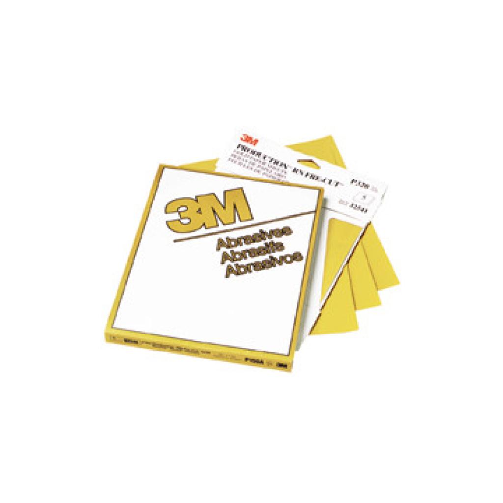 3M Gold Abrasive Sheet, 02543, P240 grade, 9 in x 11 in, 50 sheets per ...