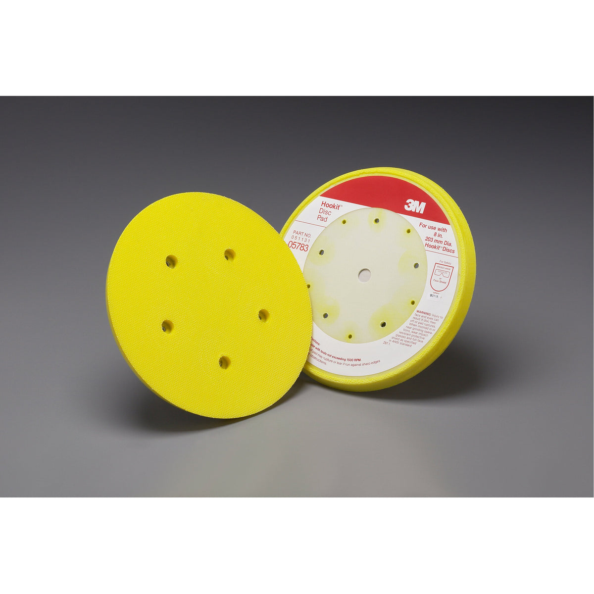 3M Hookit Pad D/F, 05783, 8 in x 5 bolt hole – Haus of Tools