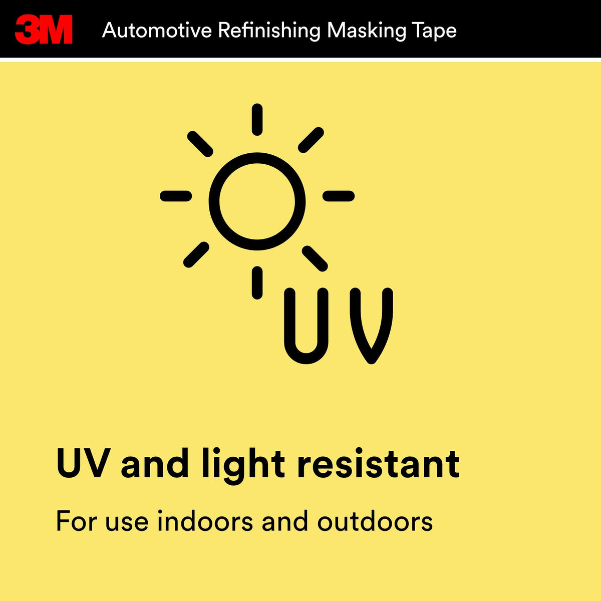 3M Automotive Refinish Masking Tape, 03423, 18 mm x 32 m – Haus of Tools