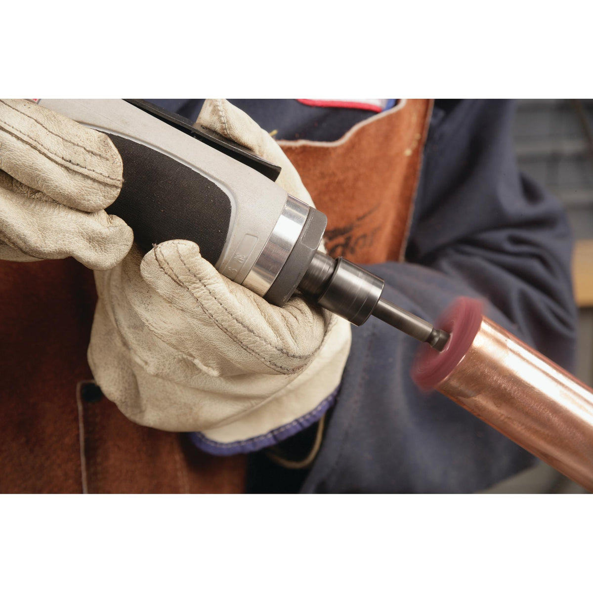 Scotch-Brite Cross Buff, 1 in x 3/8 in x 2 PLY x 8-32 High Strength A ...