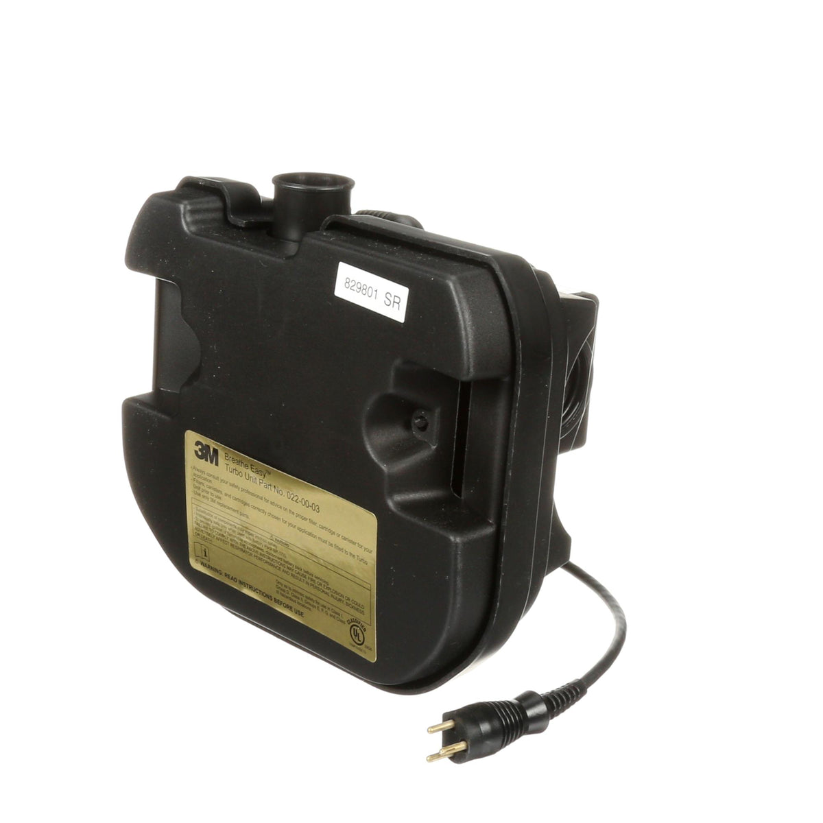 3M Breathe Easy Turbo Powered Air Purifying Respirator (PAPR) Unit 022 ...