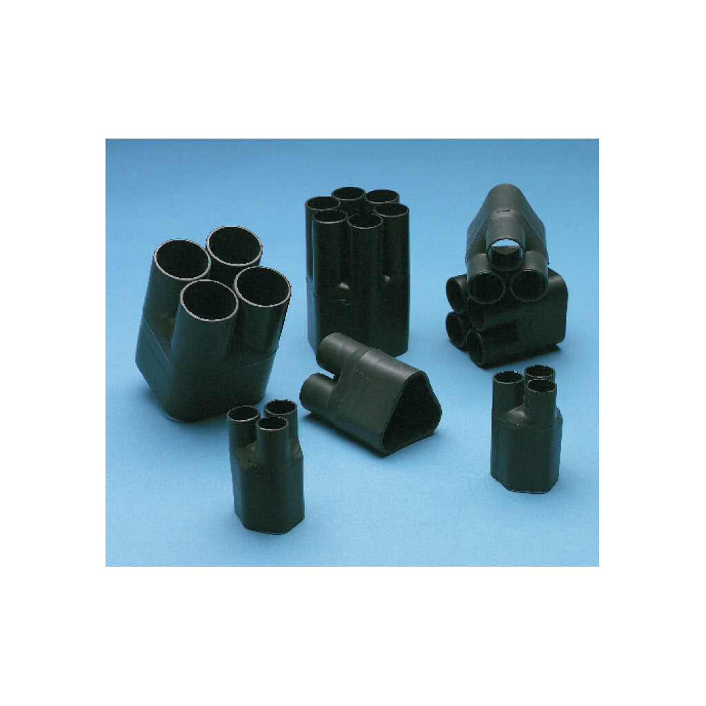 3M Heat Shrinkable Cable Breakout Boot HDBB-345-1-250: black, 3-wayout ...